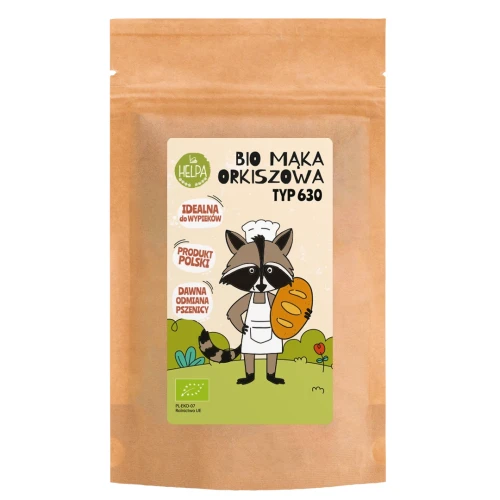 Bio Mąka orkiszowa typ 630 500 g| HELPA